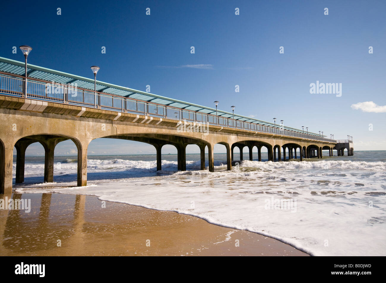 Boscombe pier near Bournemouth England UK Stock Photo - Alamy
