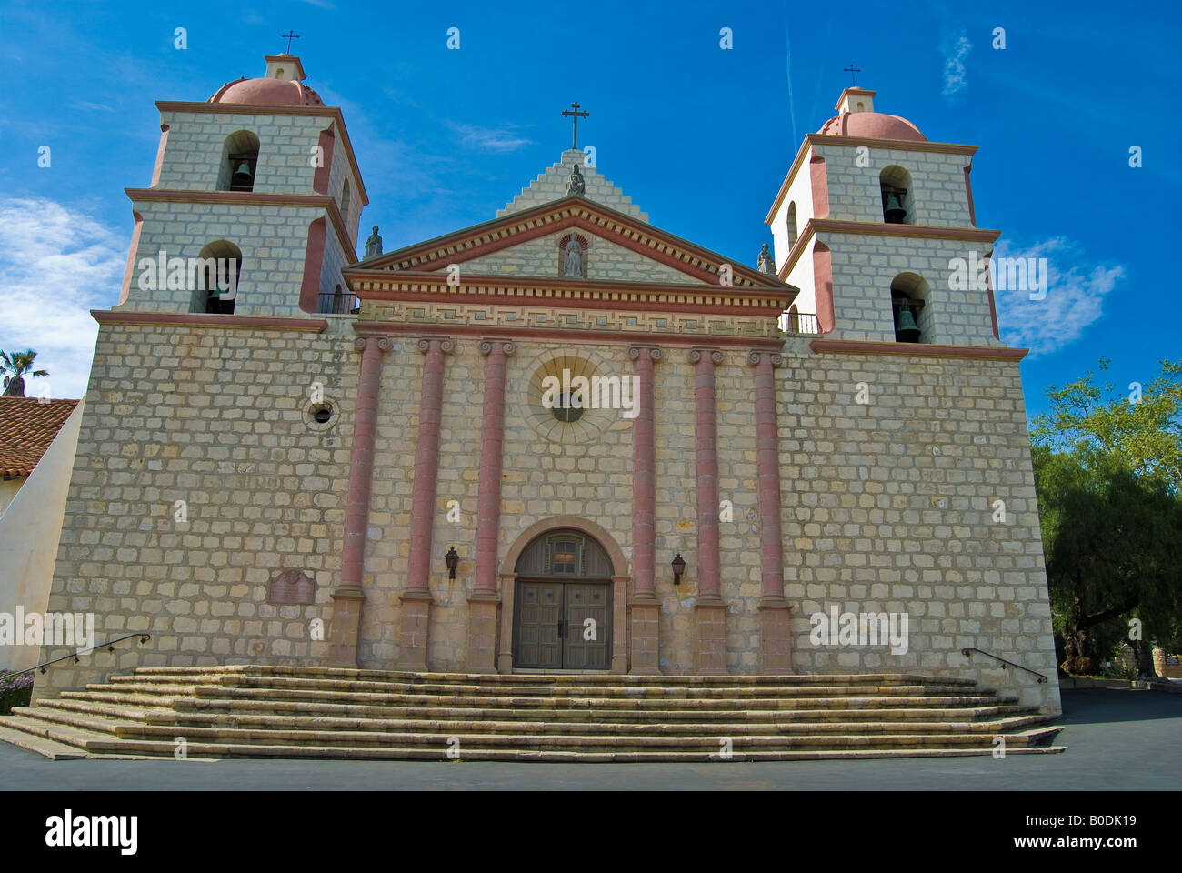 Mission Church Santa Barbara Stock Photo - Alamy