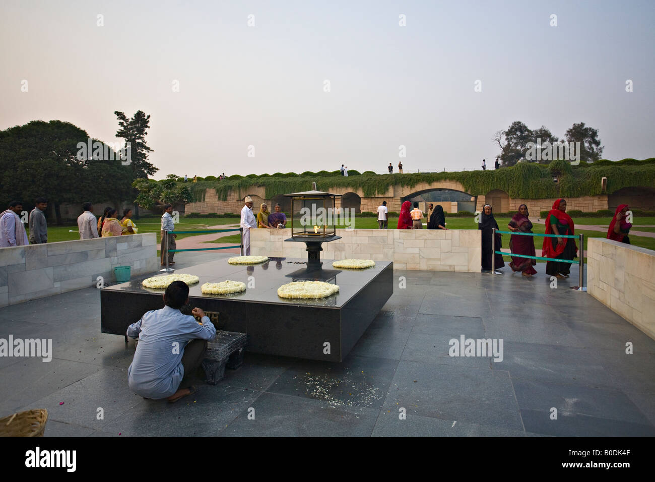 Raj ghat a memorial to Mahatma Gandhi, Delhi, India Stock Photo - Alamy