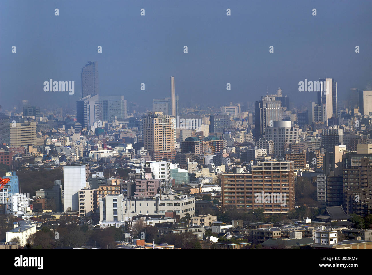 Tokyo high rise buildings viewed from Shinagawa, Japan Stock Photo - Alamy