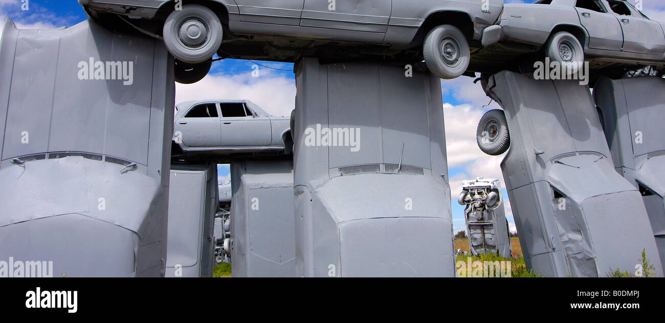 Car henge hi-res stock photography and images - Alamy