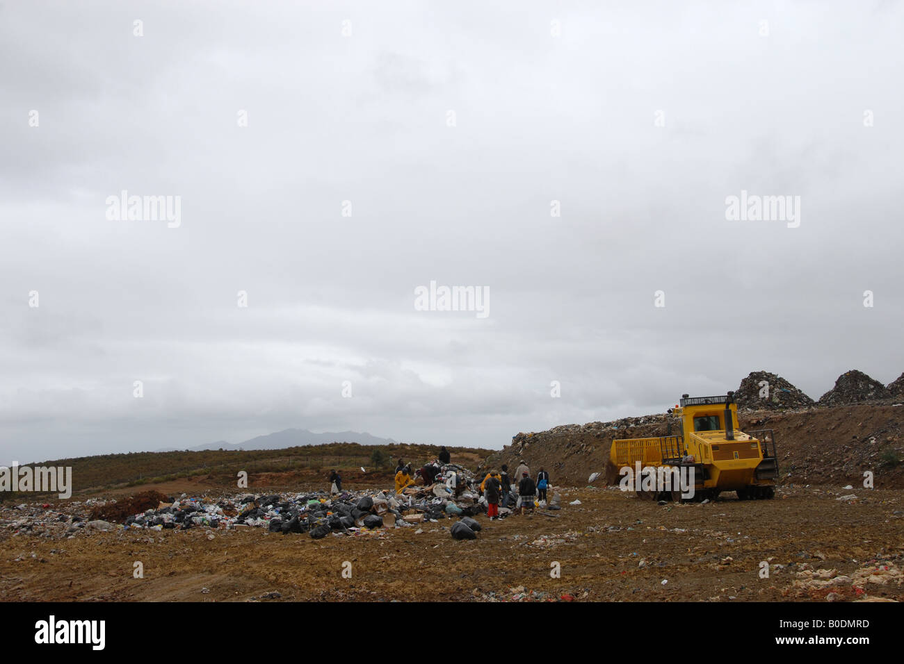 waste management in Zolani, South Africa (3 Stock Photo - Alamy
