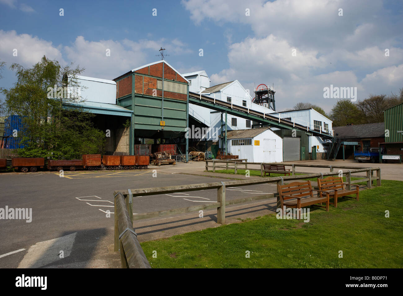 NATIONAL COAL MINING MUSEUM FOR ENGLAND CAPHOUSE COLLIERY YORKSHIRE ...