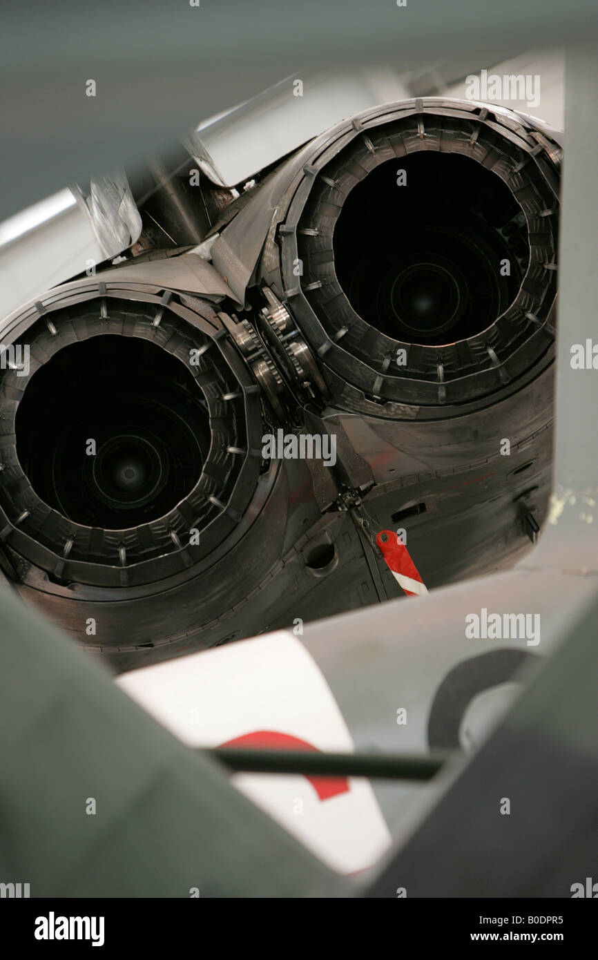 RAF TORNADO BOMBER AIRCRAFT JET ENGINE IMPERIAL WAR MUSEUM Stock Photo ...