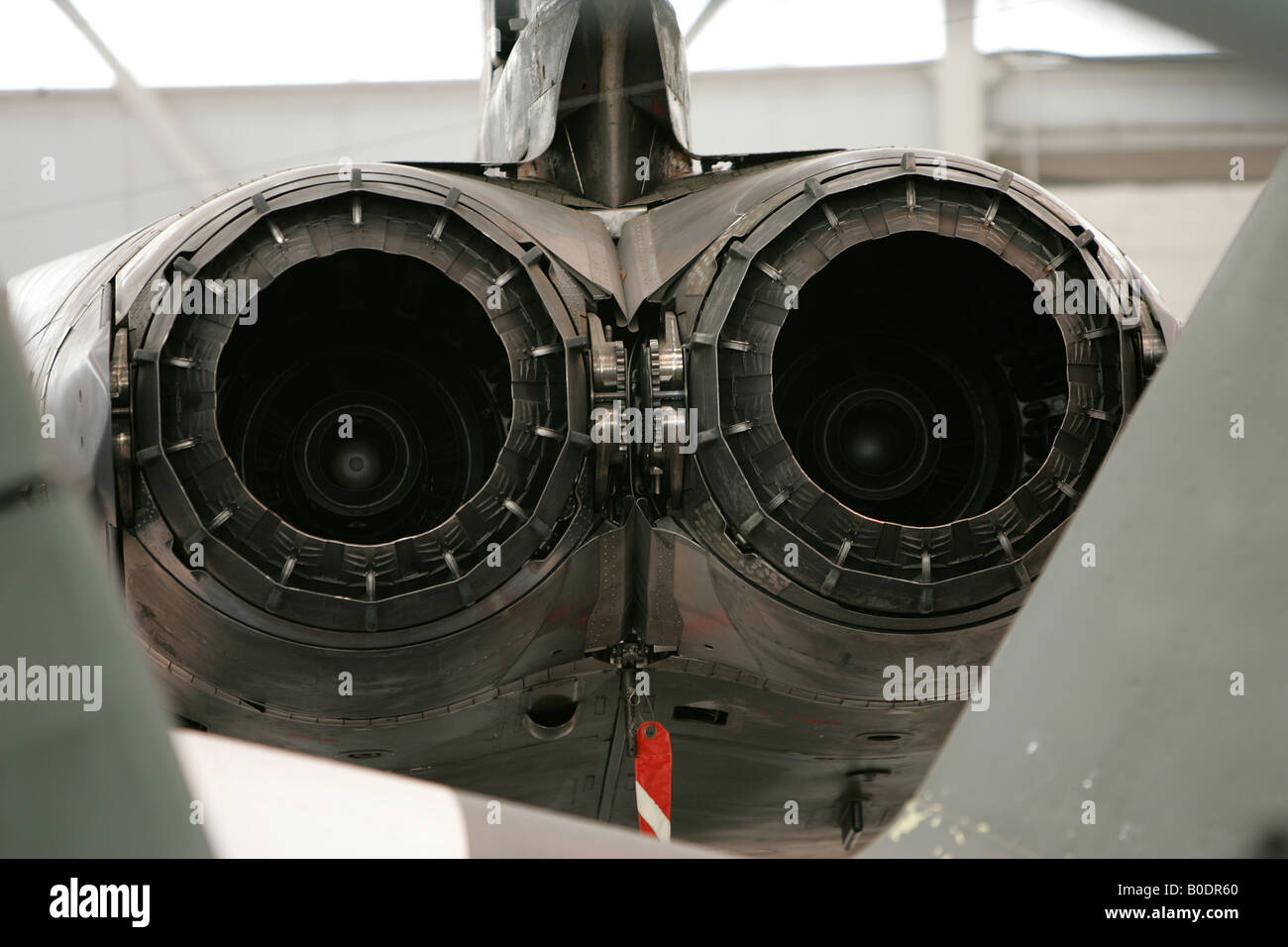 RAF TORNADO BOMBER AIRCRAFT JET ENGINE IMPERIAL WAR MUSEUM Stock Photo ...