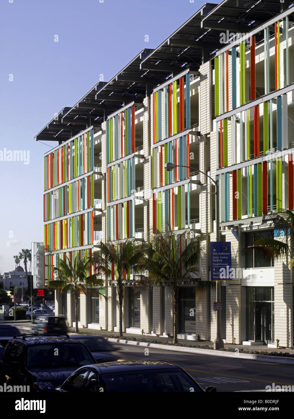 Santa Monica Civic Parking Structure, Santa Monica, California ...