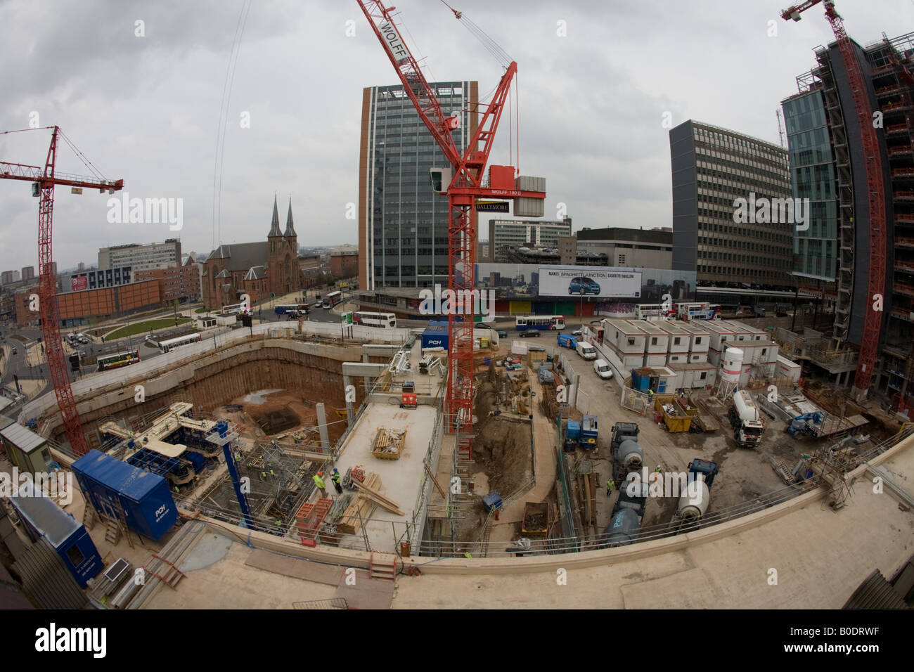 Snowhill birmingham city centre hi-res stock photography and images - Alamy