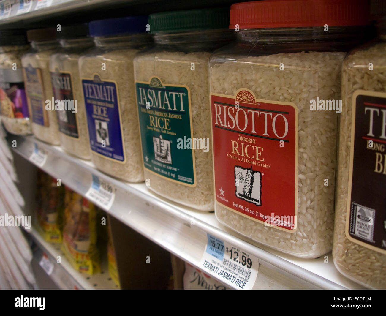 Rice supermarket hi-res stock photography and images - Alamy