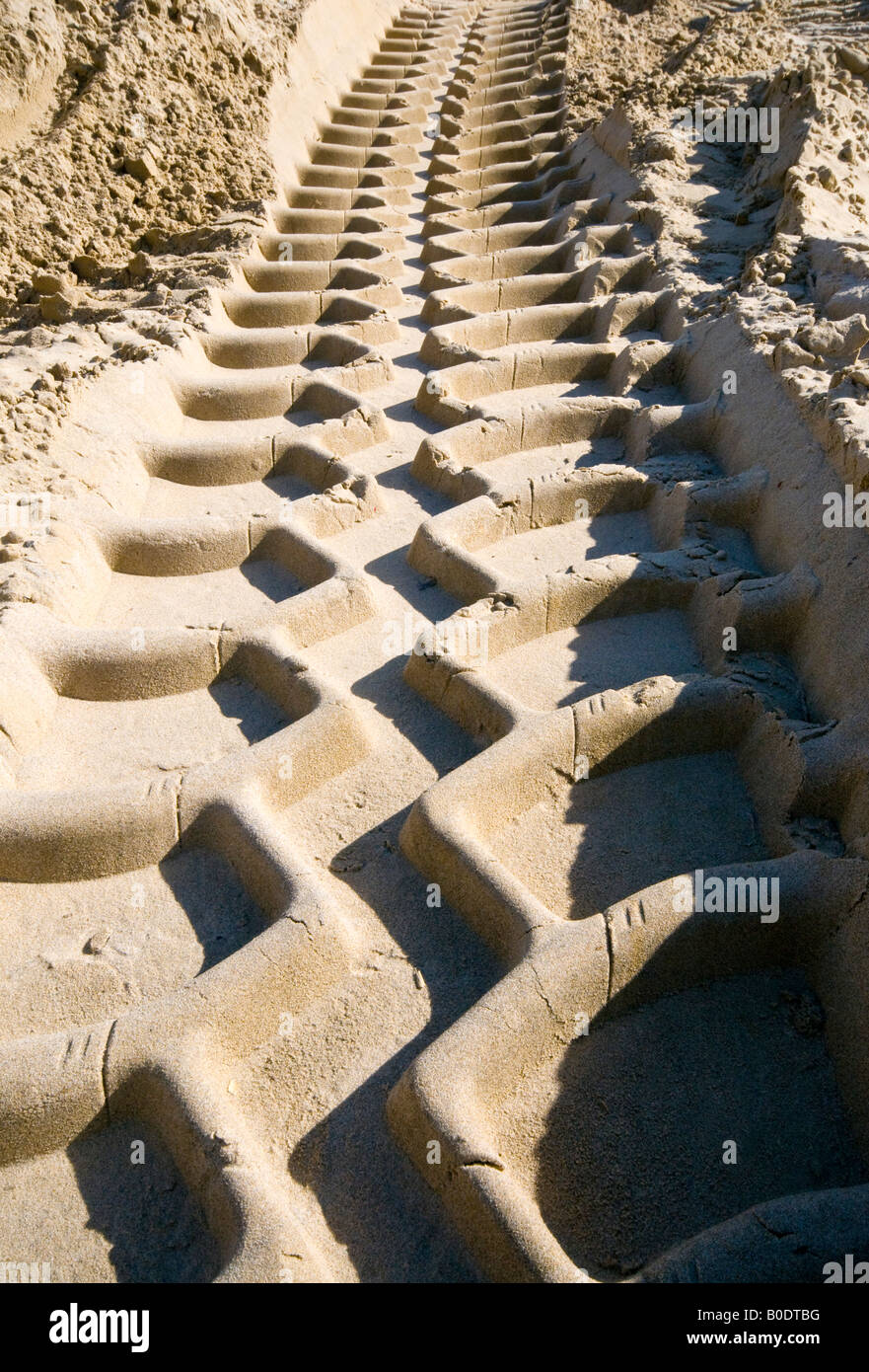 Track on the beach hi-res stock photography and images - Alamy