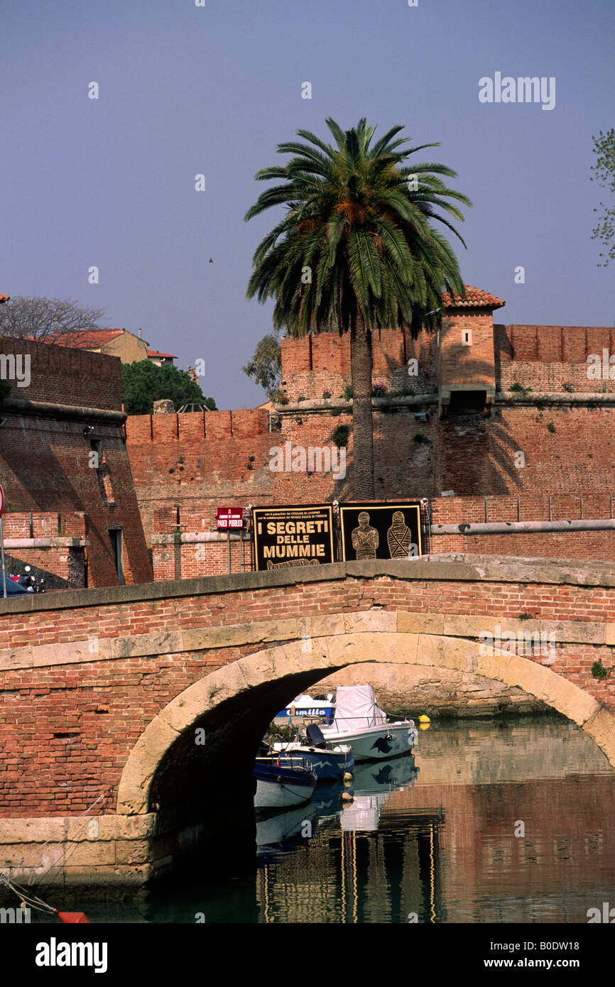 Italy, Tuscany, Livorno, Fortezza Nuova Stock Photo - Alamy