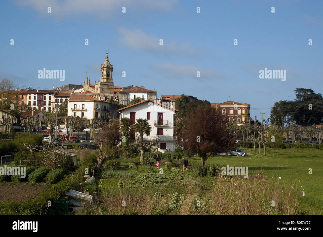 Hondarribia or Fuenterrabia BASQUE COUNTRY Spain Stock Photo - Alamy