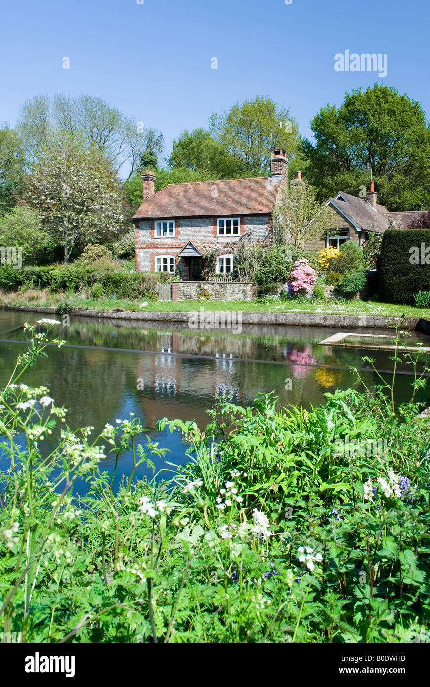 Mill pond at Shottermill, Camelsdale Stock Photo - Alamy