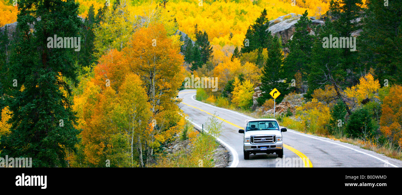 Highway 82 from Twin Lakes to Aspen, San Isabel National Forest ...