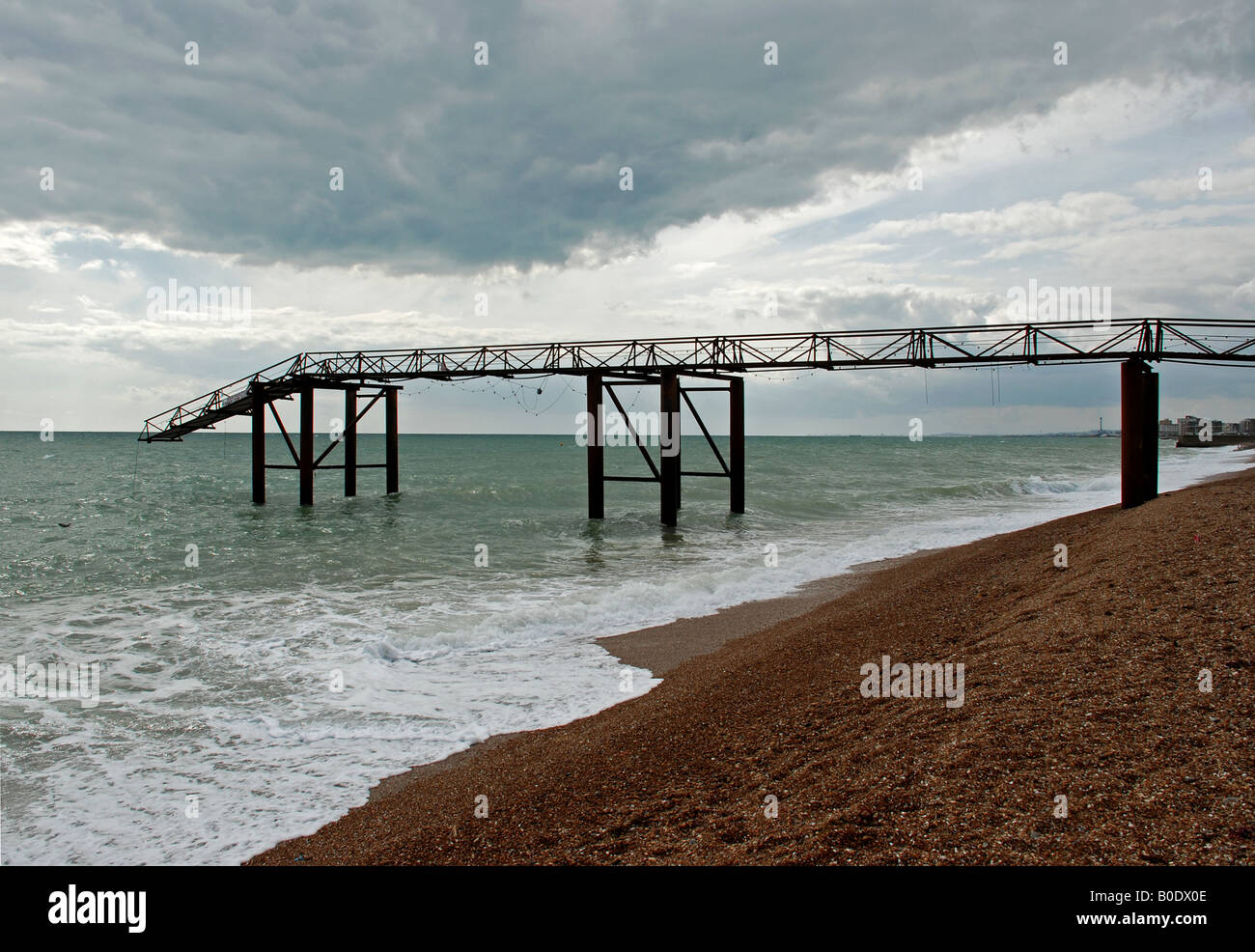 Broken pier hi-res stock photography and images - Alamy