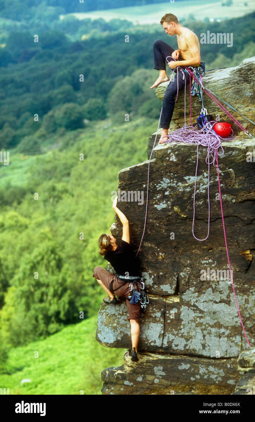 Curbar edge bel ami hi-res stock photography and images - Alamy