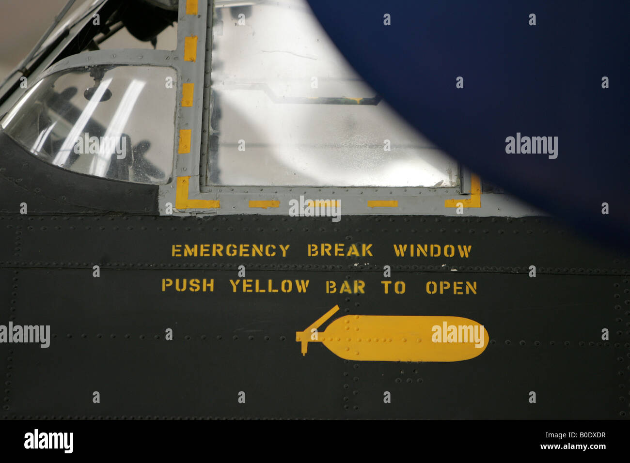 WW2 RAF AIRCRAFT WARNING STENCIL IMPERIAL WAR MUSEUM Stock Photo - Alamy