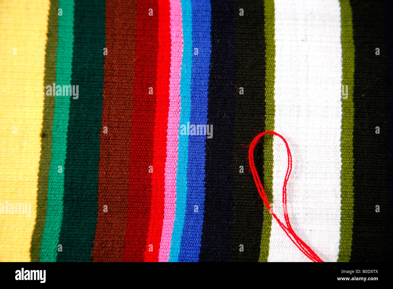 woven textile rainbow pattern Stock Photo - Alamy