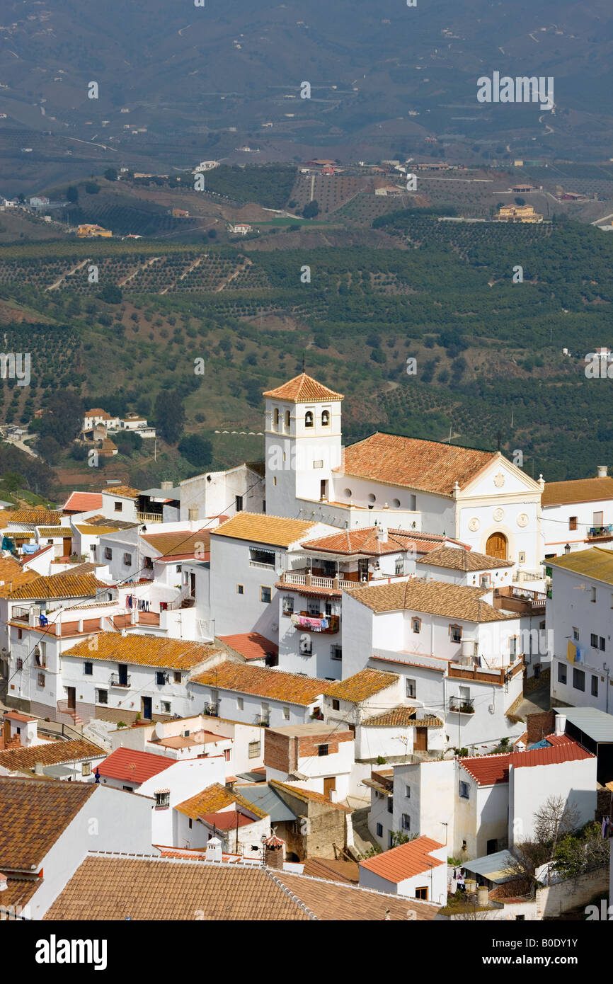 Iznate Inland Costa del Sol Malaga Province Spain Stock Photo - Alamy