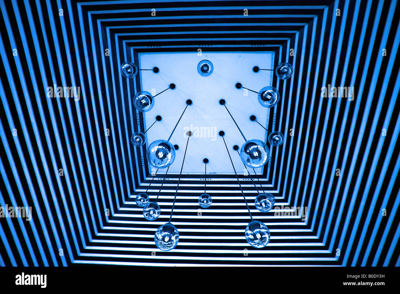 lights and abstract ceiling Stock Photo - Alamy