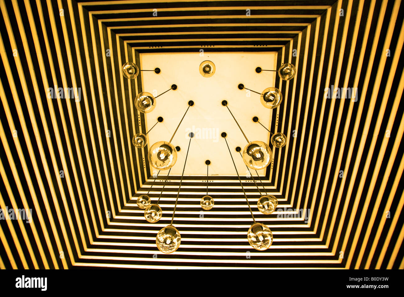 lights and abstract ceiling Stock Photo - Alamy
