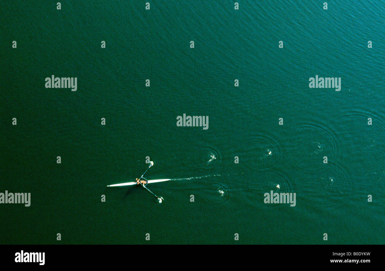 Sculling on the Schuylkill River, Philadelphia, PA Stock Photo - Alamy