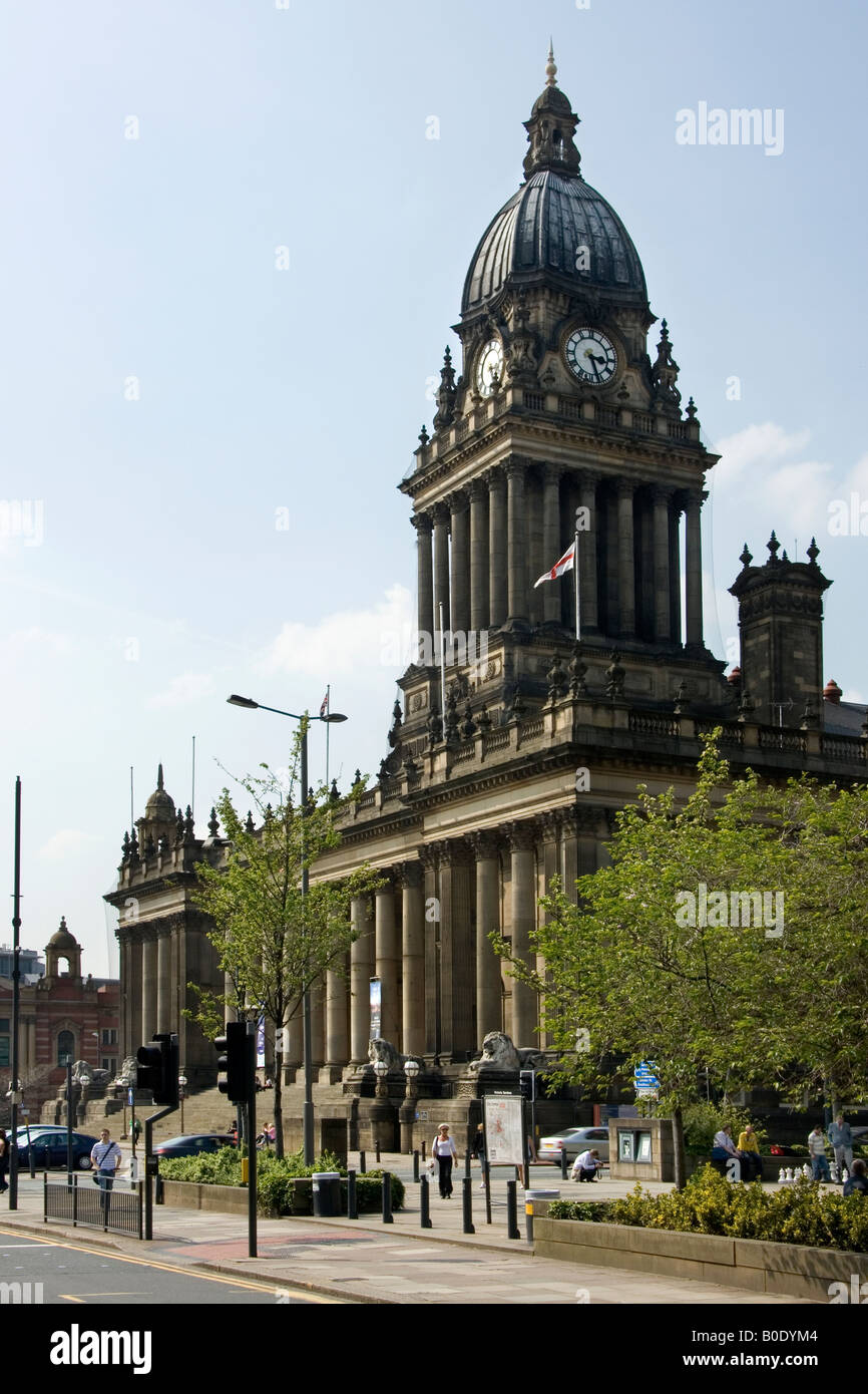 Leeds Town Hall, West Yorkshire Stock Photo - Alamy