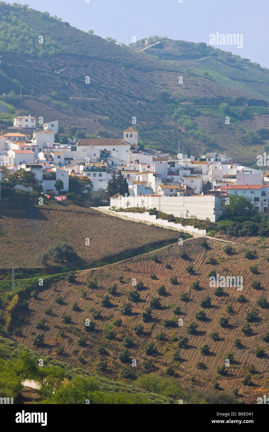 Iznate Inland Costa del Sol Malaga Province Spain Stock Photo - Alamy