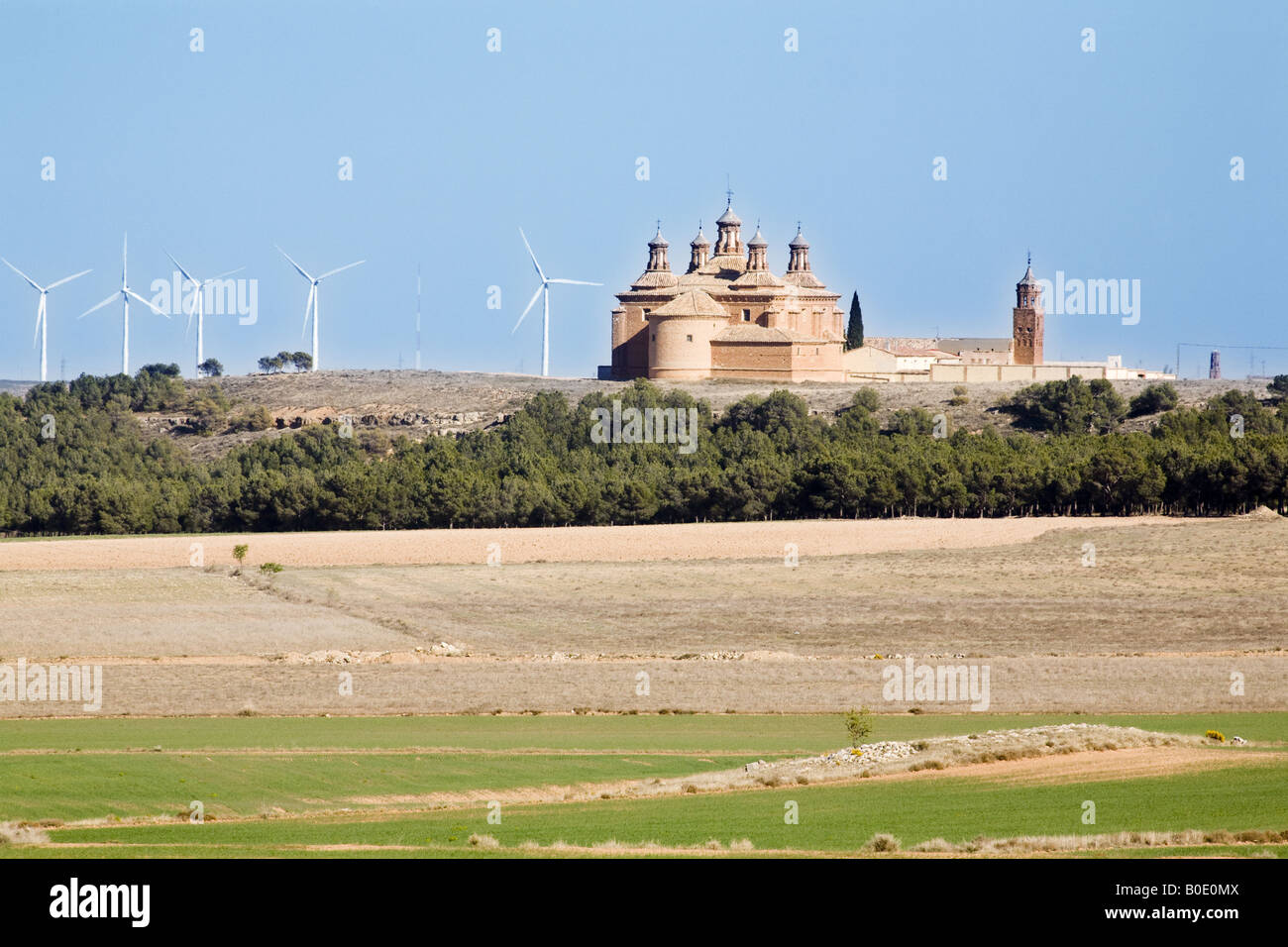 Nuestra señora del Pueyo sanctuary Stock Photo - Alamy