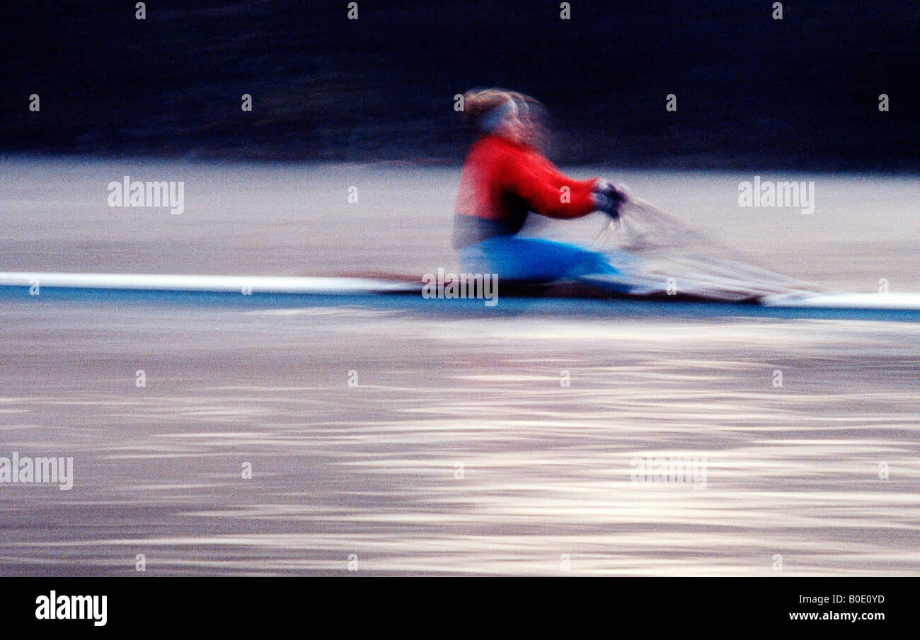 Sculling on the Schuylkill River, Philadelphia, PA Stock Photo - Alamy