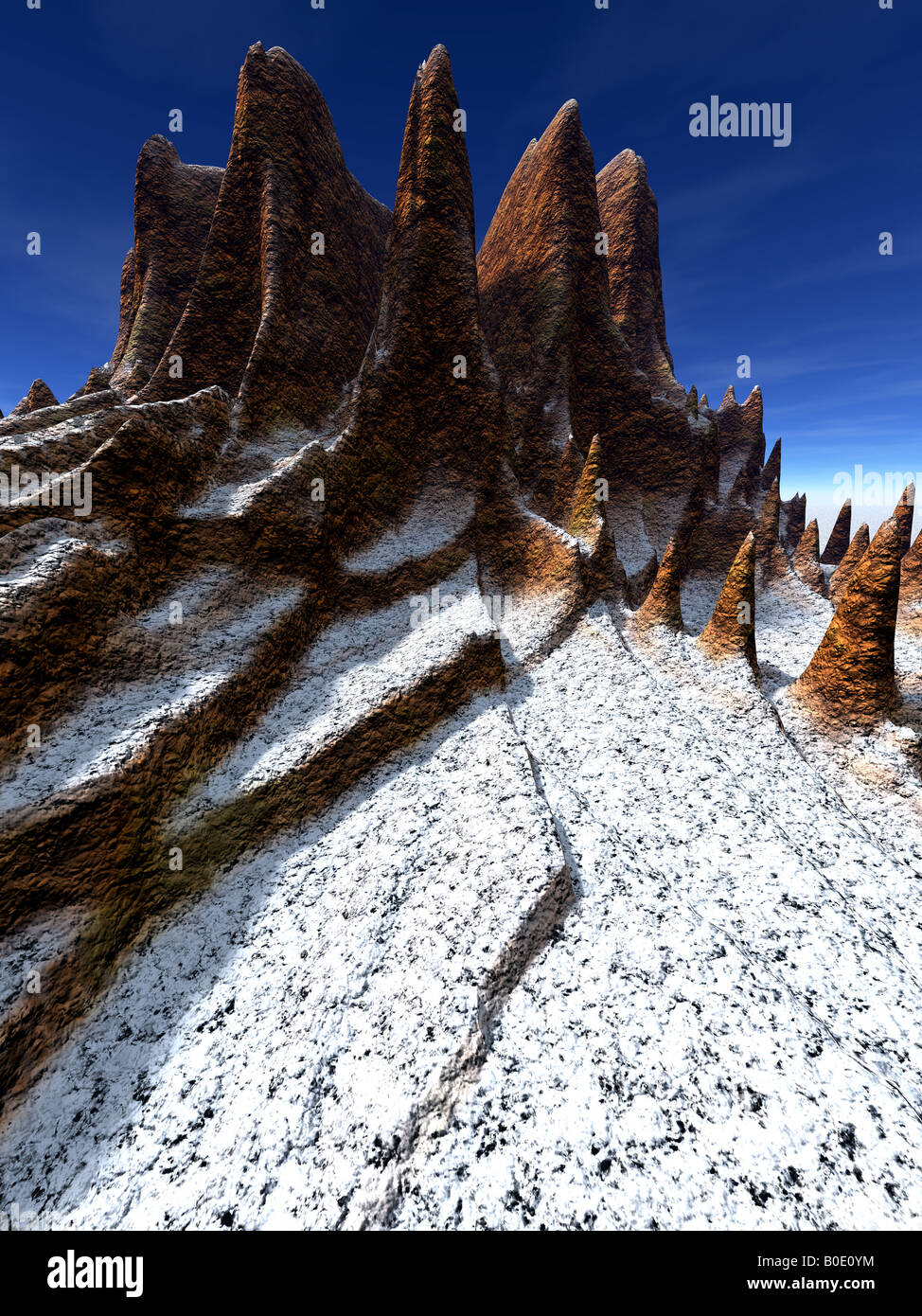 Representation of landscape Stock Photo - Alamy