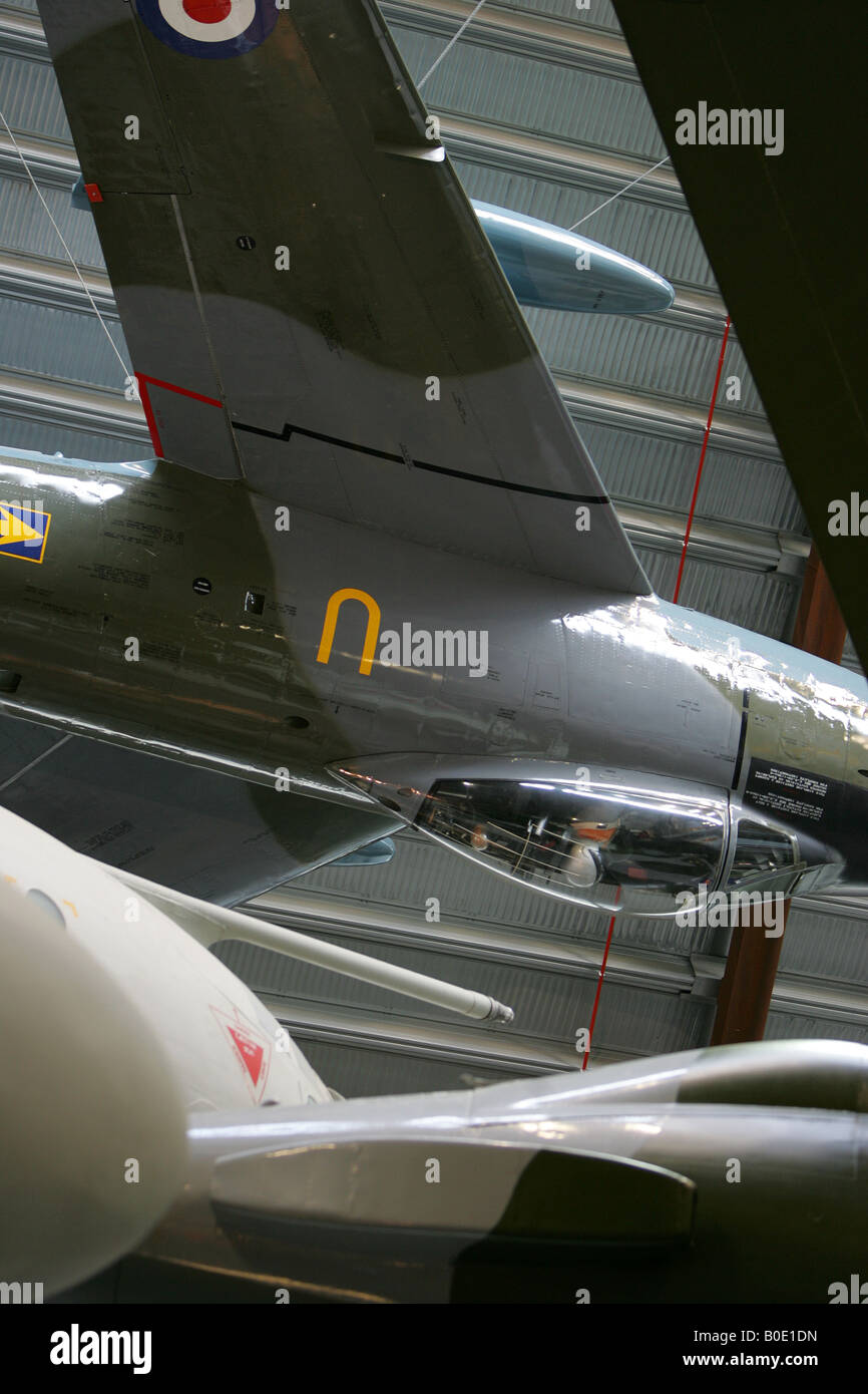 RAF SABRE FIGHTER AIRCRAFT IMPERIAL WAR MUSEUM Stock Photo - Alamy