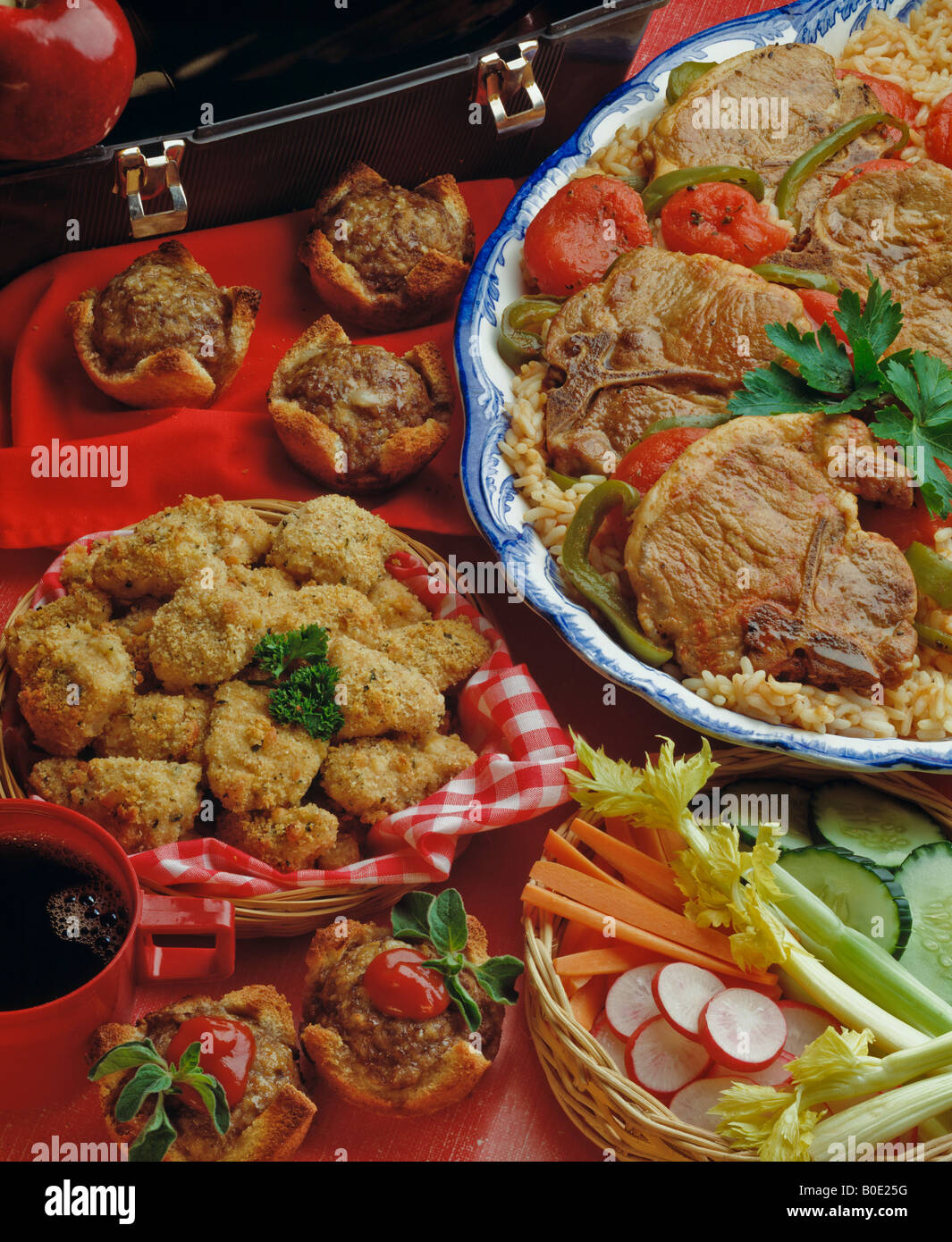 Country kitchen recipe Stock Photo - Alamy