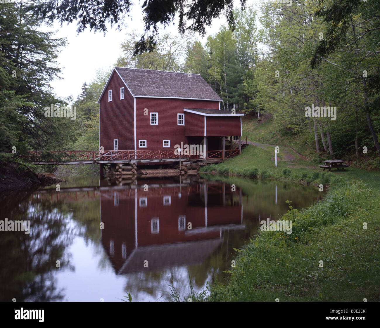 Balmoral Mill - Nova Scotia, Canada Stock Photo - Alamy