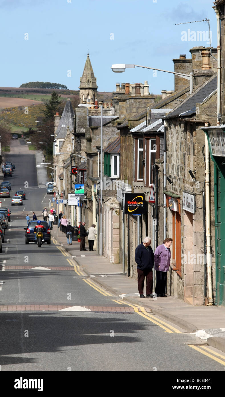 The village of Keith in Aberdeenshire, North East Scotland, UK Stock ...