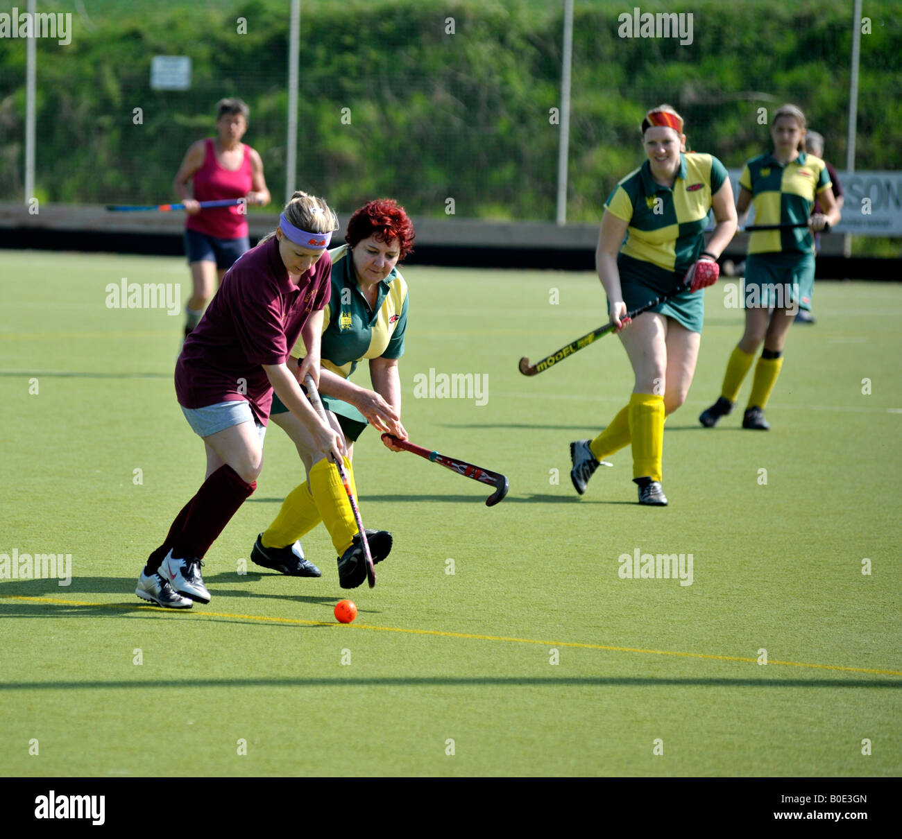 Astroturf with hockey team hi-res stock photography and images - Alamy