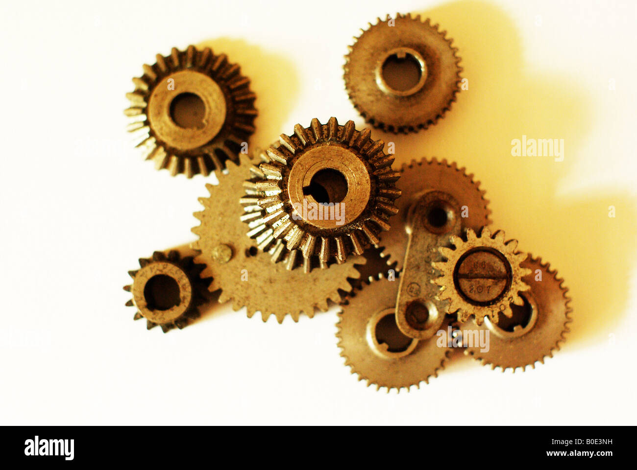 old cogs and gear wheels Stock Photo - Alamy
