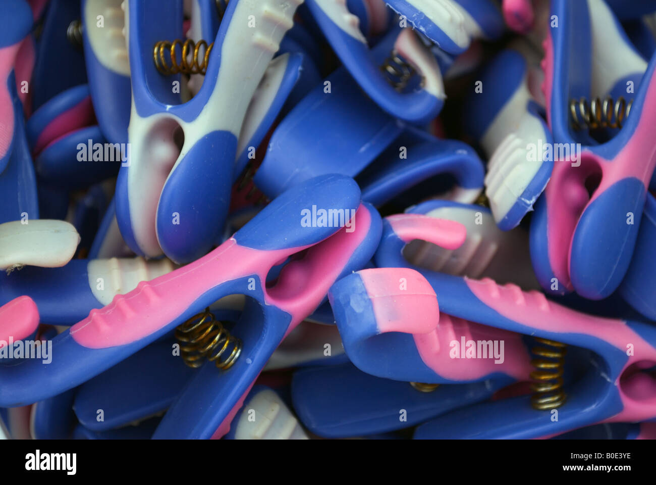 Plastic clothes pins hi-res stock photography and images - Alamy