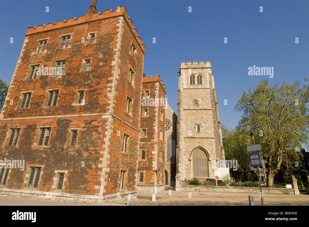 Lambeth Palace, Centre of the Anglican Church in London, England, UK ...