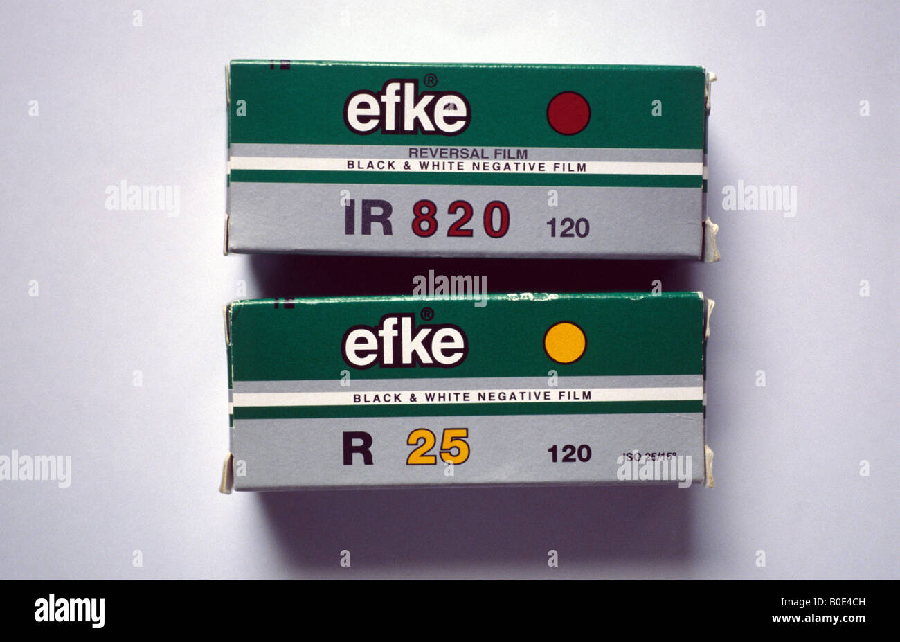 Boxes of Efke black and white film maded in Samobor Croatia Europe ...