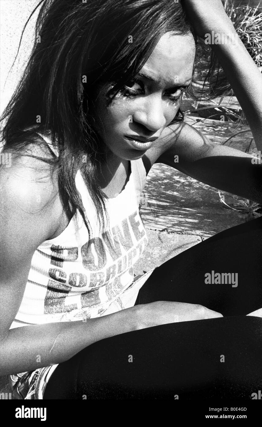 Confused sad Black and White Stock Photos & Images - Alamy