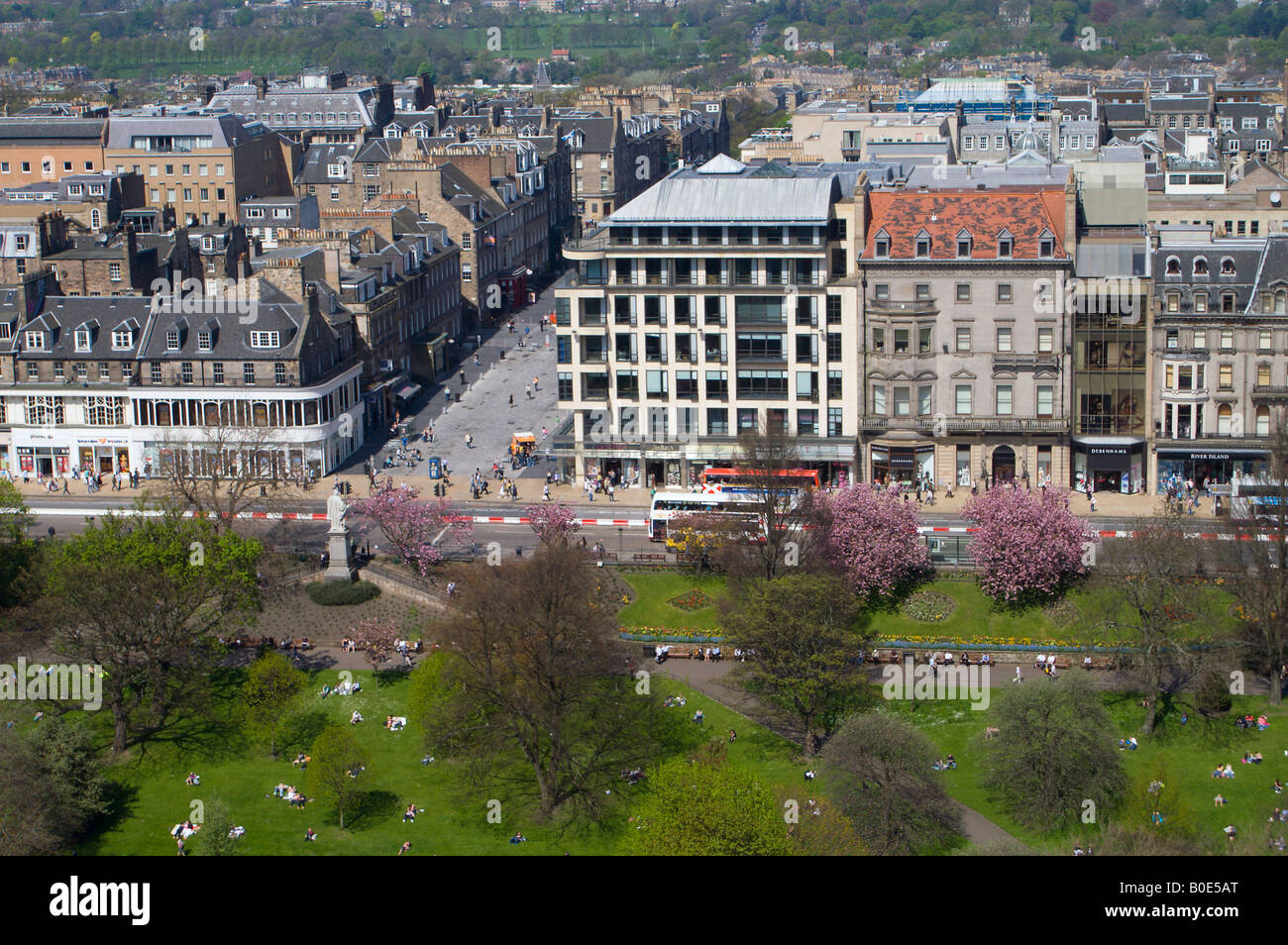 North princess street hi-res stock photography and images - Alamy