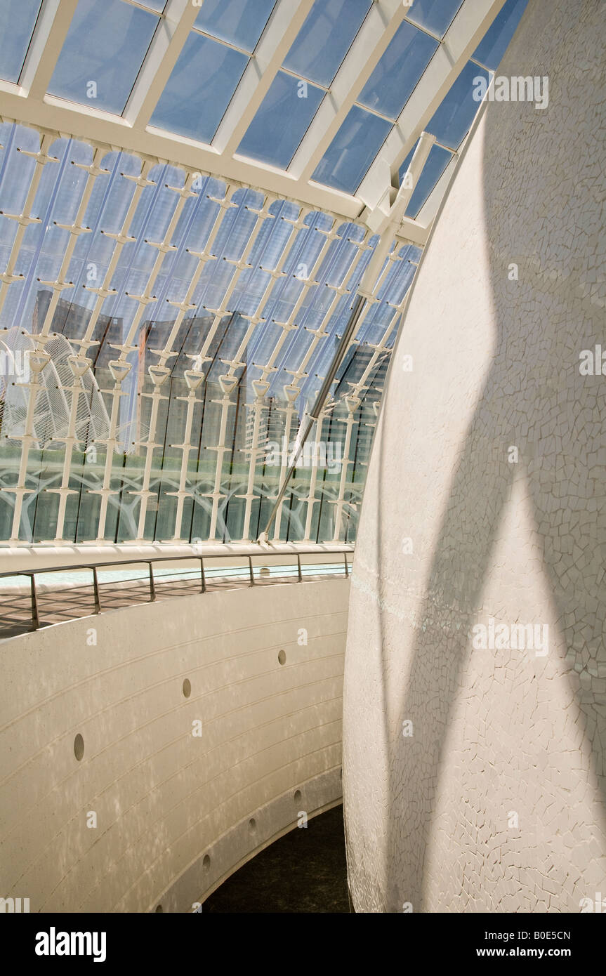Inside the eye-shaped (El Ojo), L'Hemispheric movie cinema, theatre ...