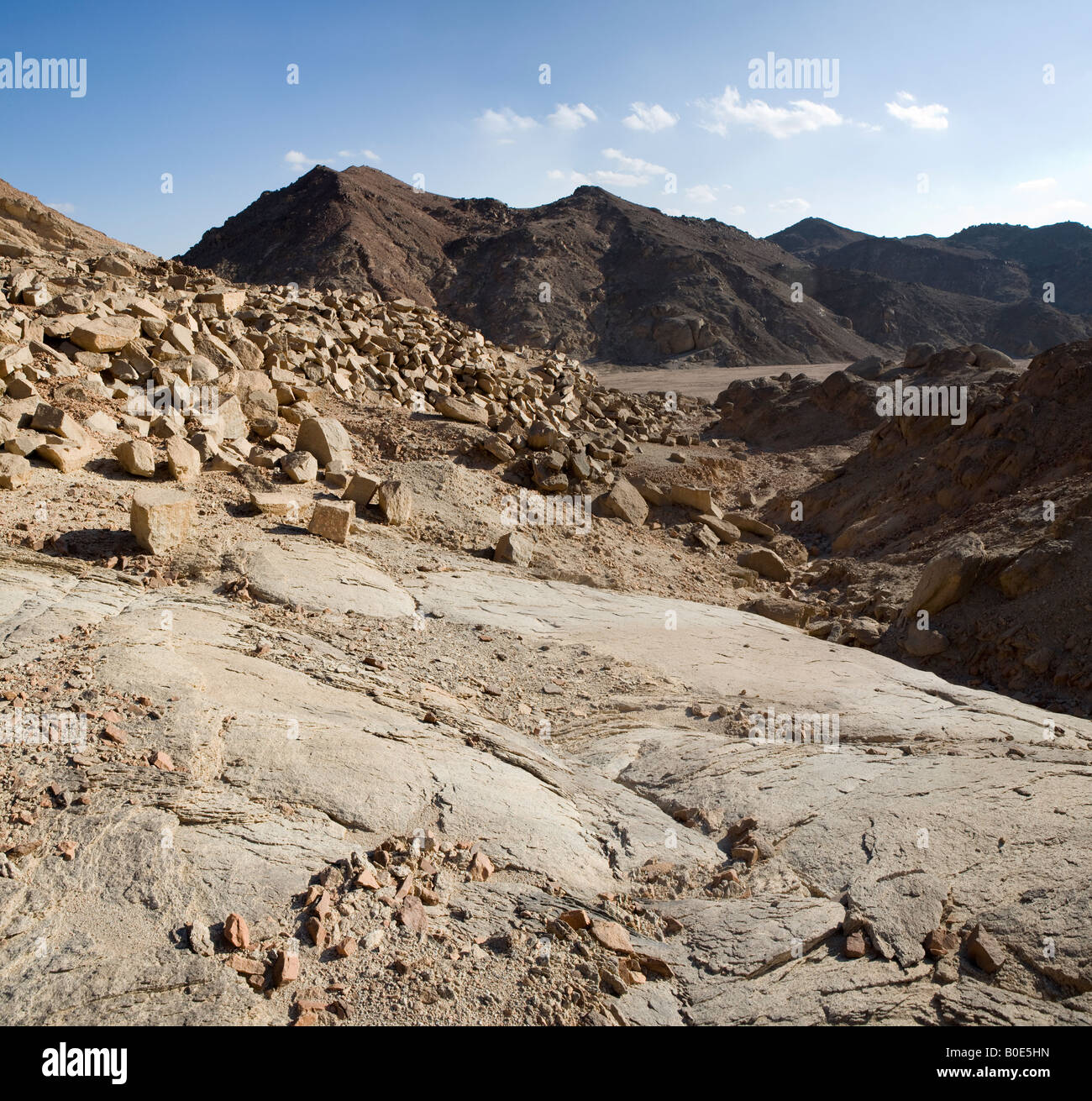 Panorama of Mons Claudianus, Eastern Desert, Egypt Stock Photo - Alamy