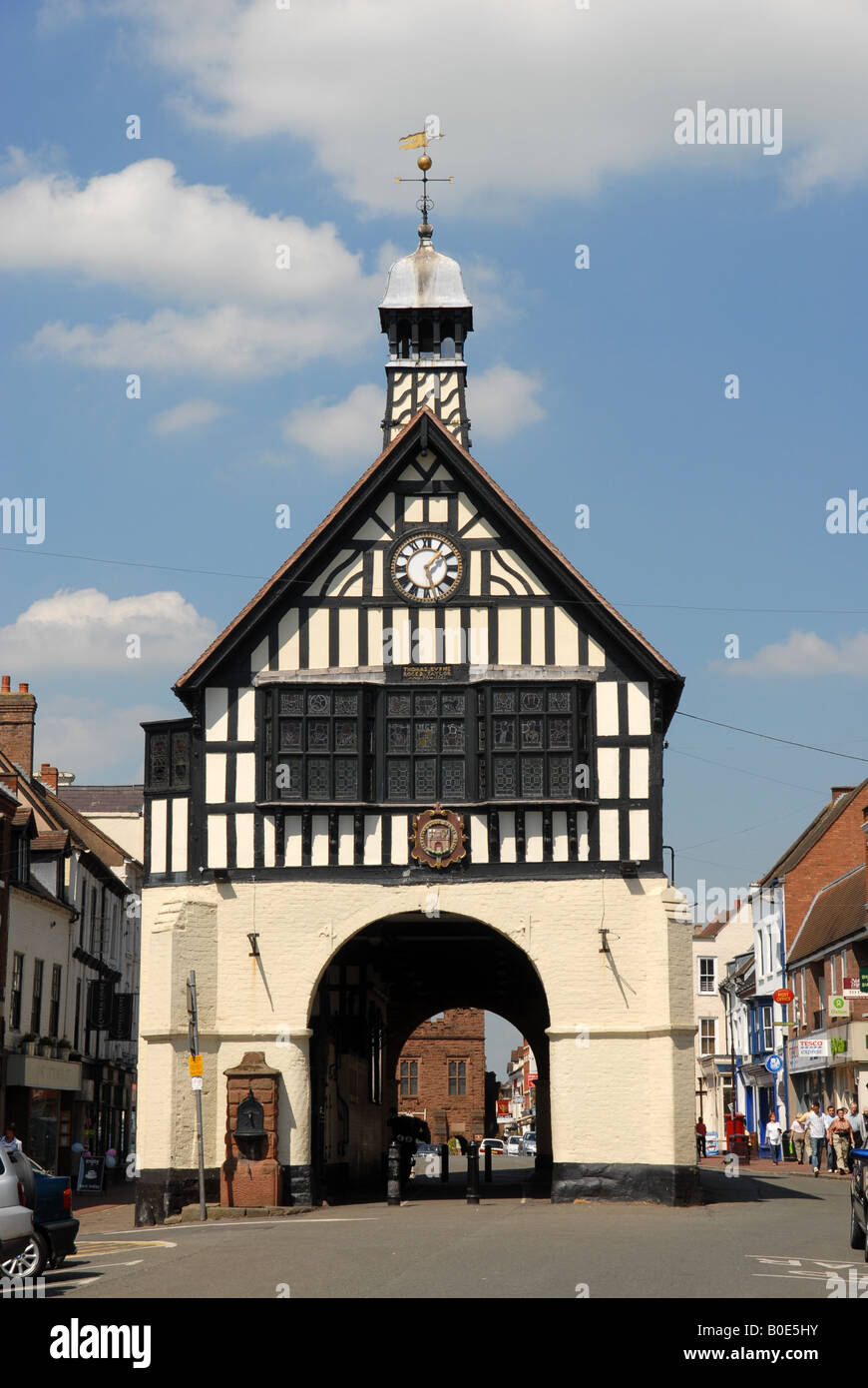 Historic town hall market bridgnorth hi-res stock photography and ...