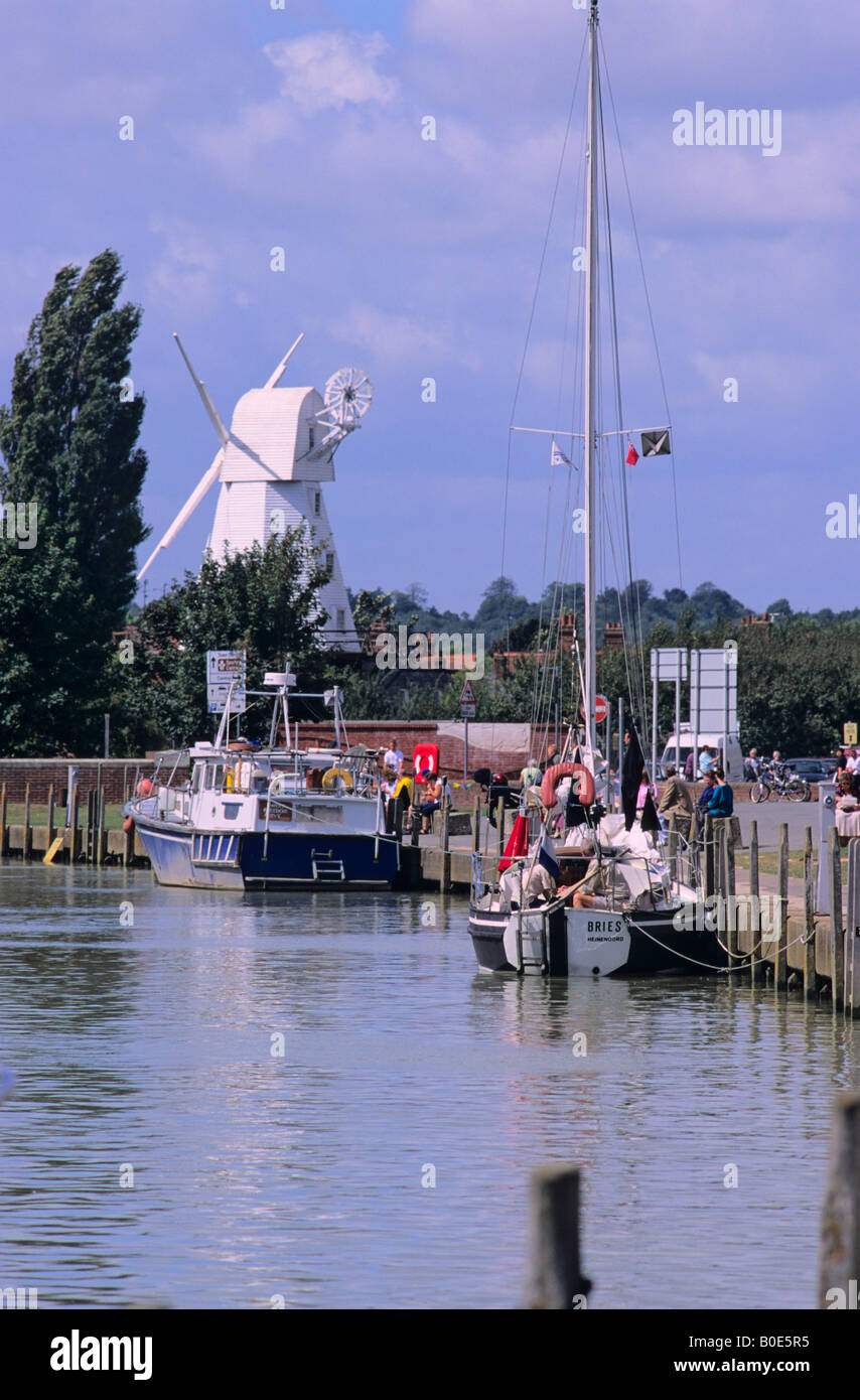 Windmill and Strand Quay, Rye, Sussex, England, UK Stock Photo - Alamy
