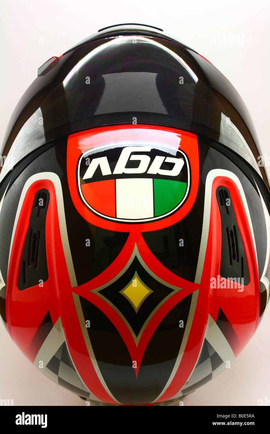 Studio shot of motorcycle helmet Stock Photo - Alamy