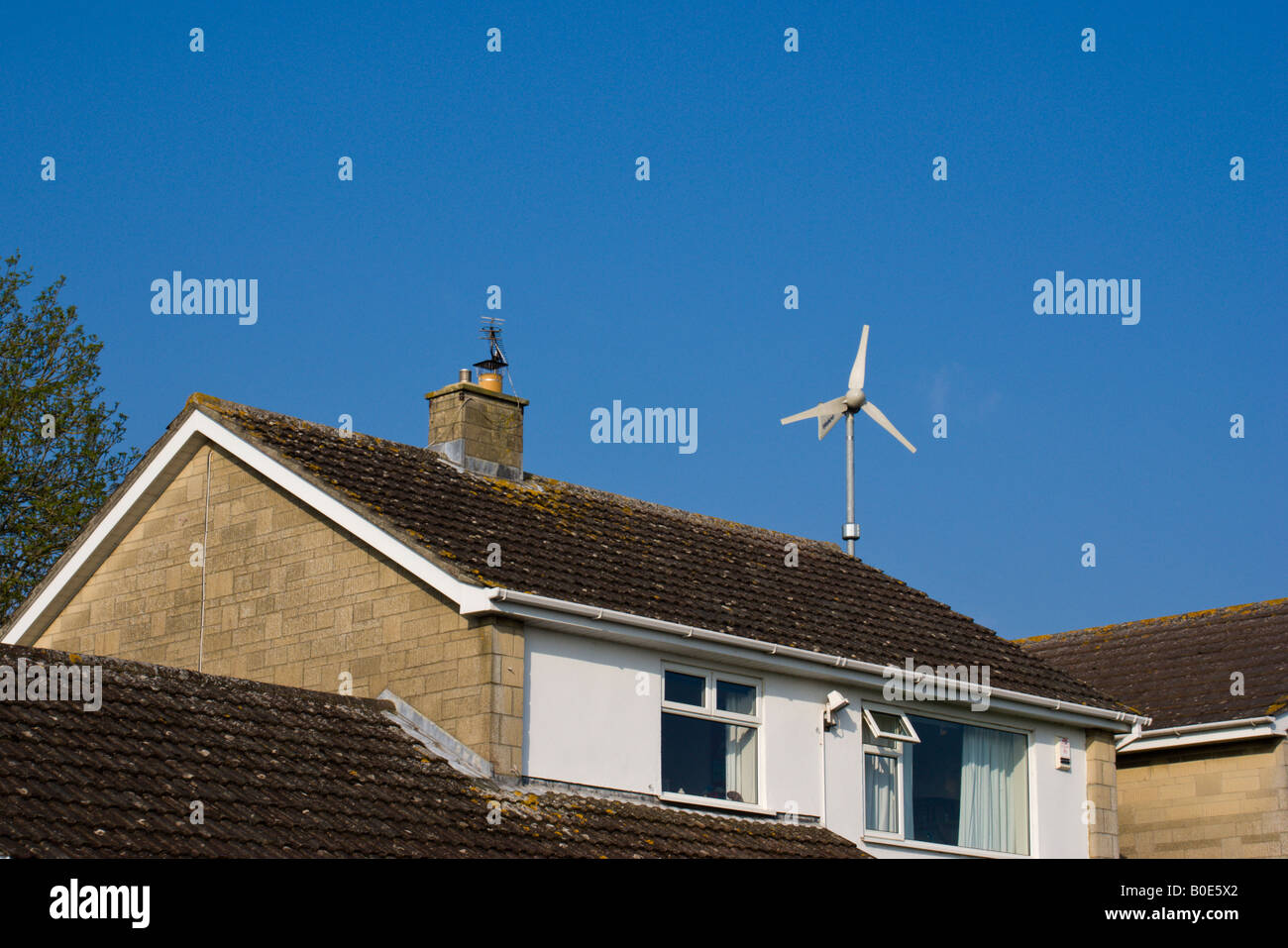 Domestic wind turbine hi-res stock photography and images - Alamy
