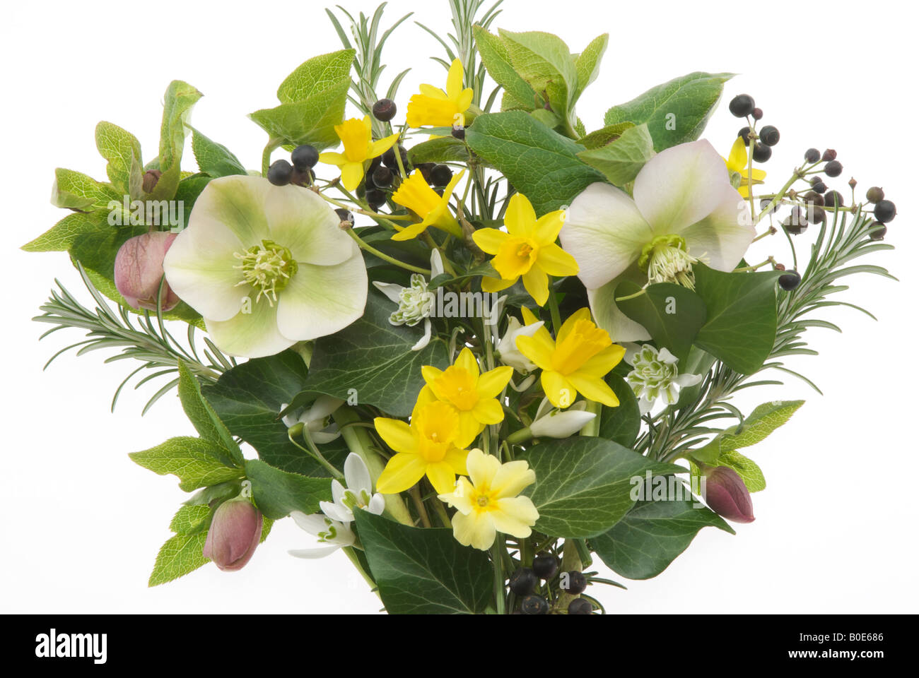 Bouquet of spring flowers Stock Photo - Alamy