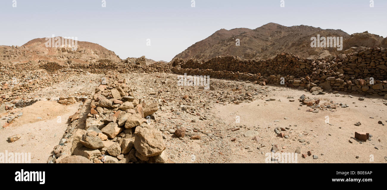 Panorama of Mons Claudianus, Eastern Desert, Egypt Stock Photo - Alamy