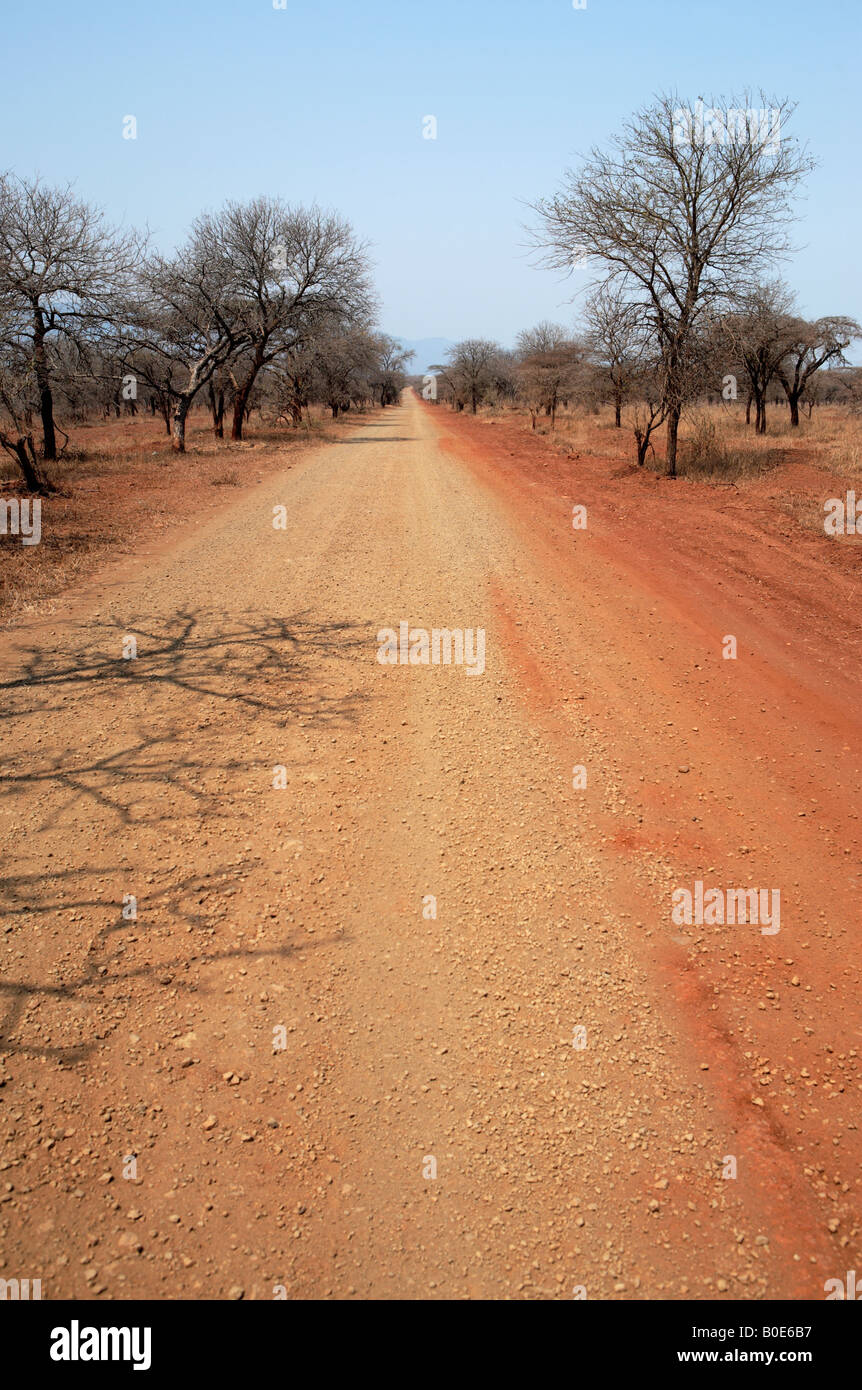 Road going into distance Stock Photo - Alamy
